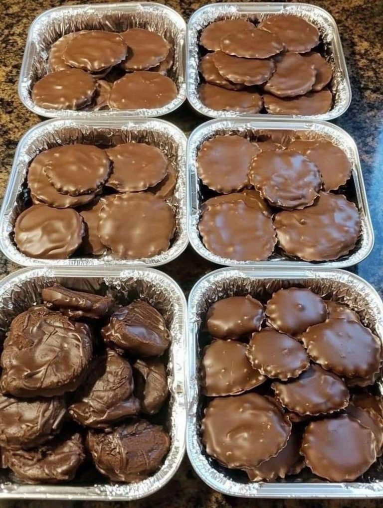 Homemade Chocolate Covered Peanut Butter Patties – Today News Recipes